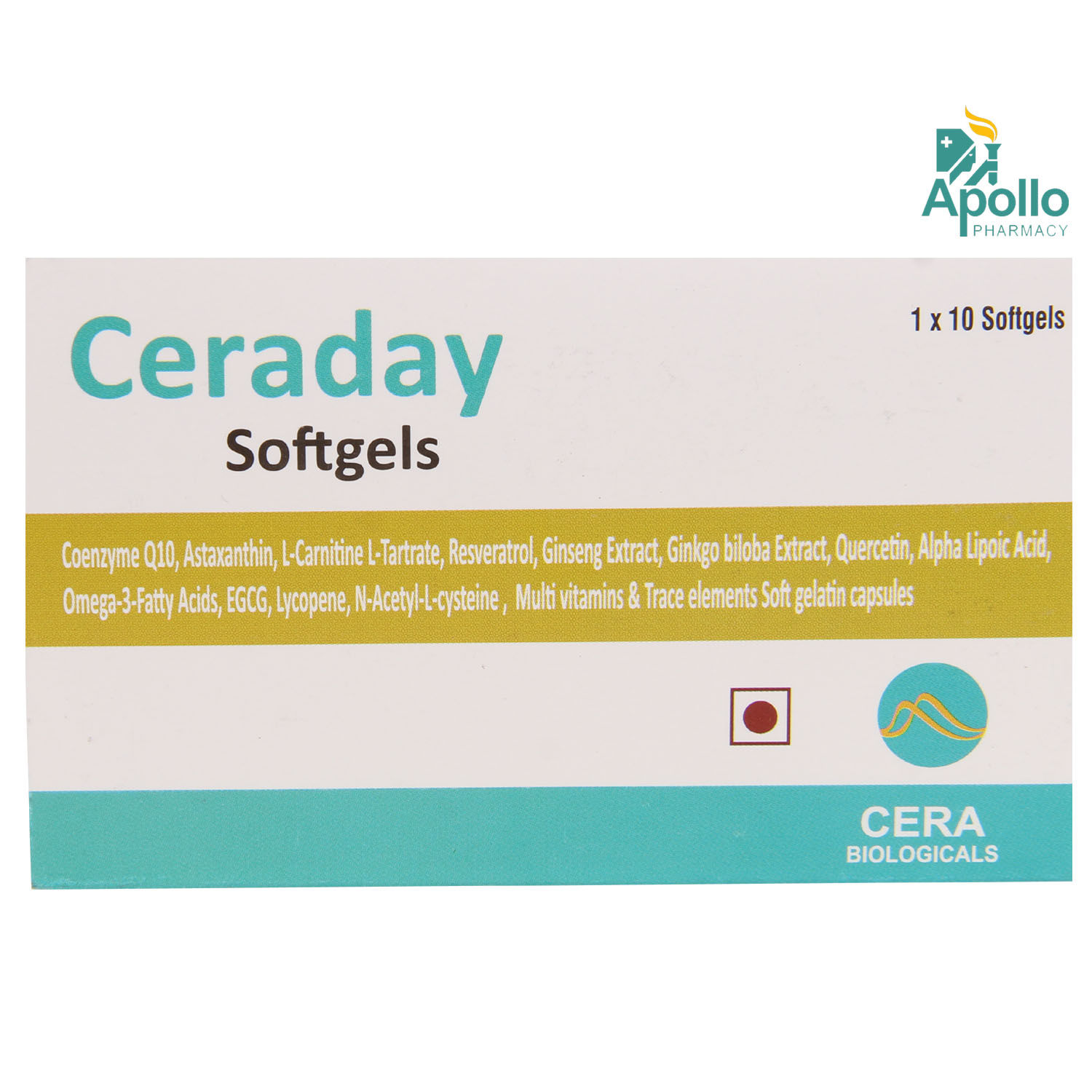 Ceraday Capsule 10's Price, Uses, Side Effects, Composition - Apollo ...