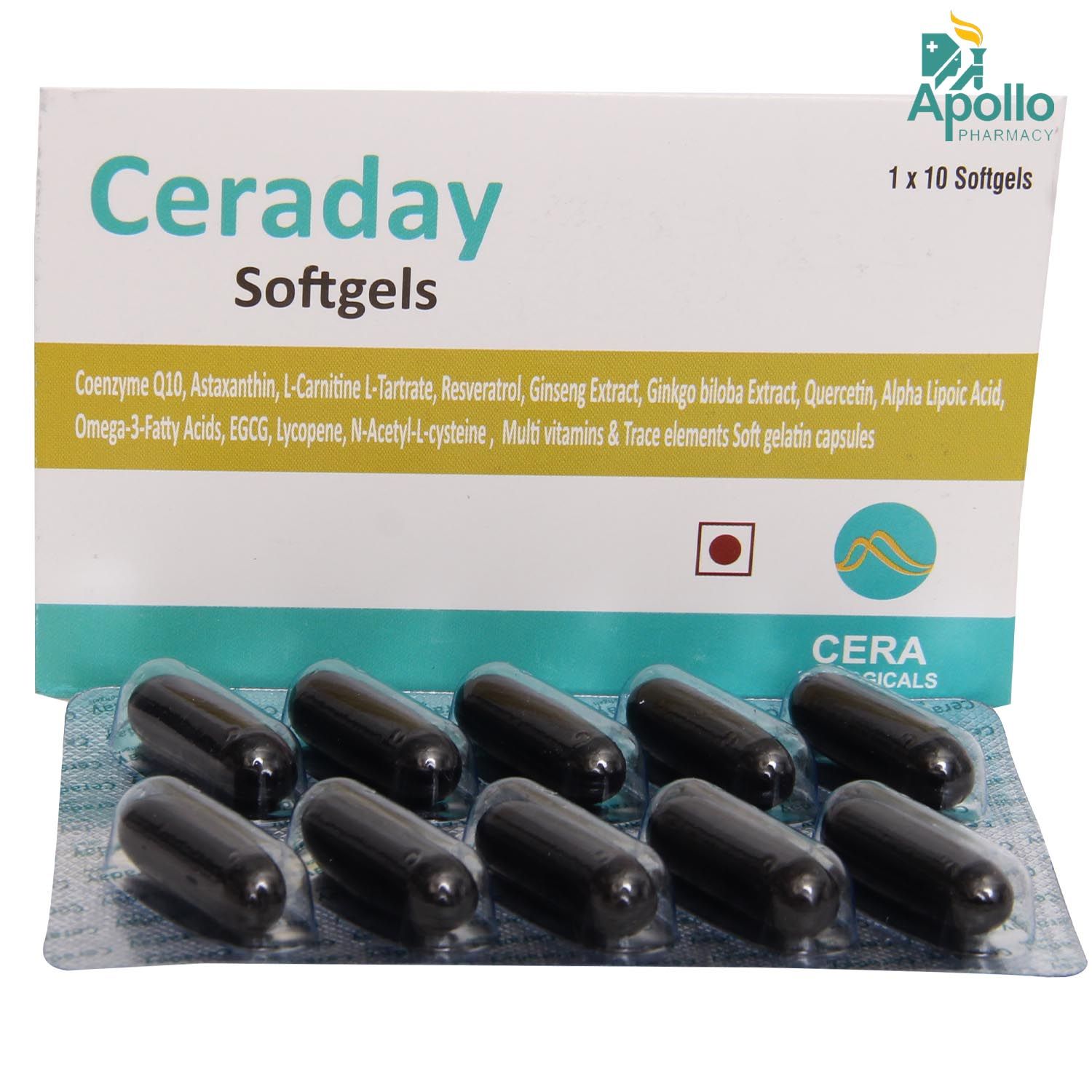 Ceraday Capsule | Uses, Side Effects, Price | Apollo Pharmacy