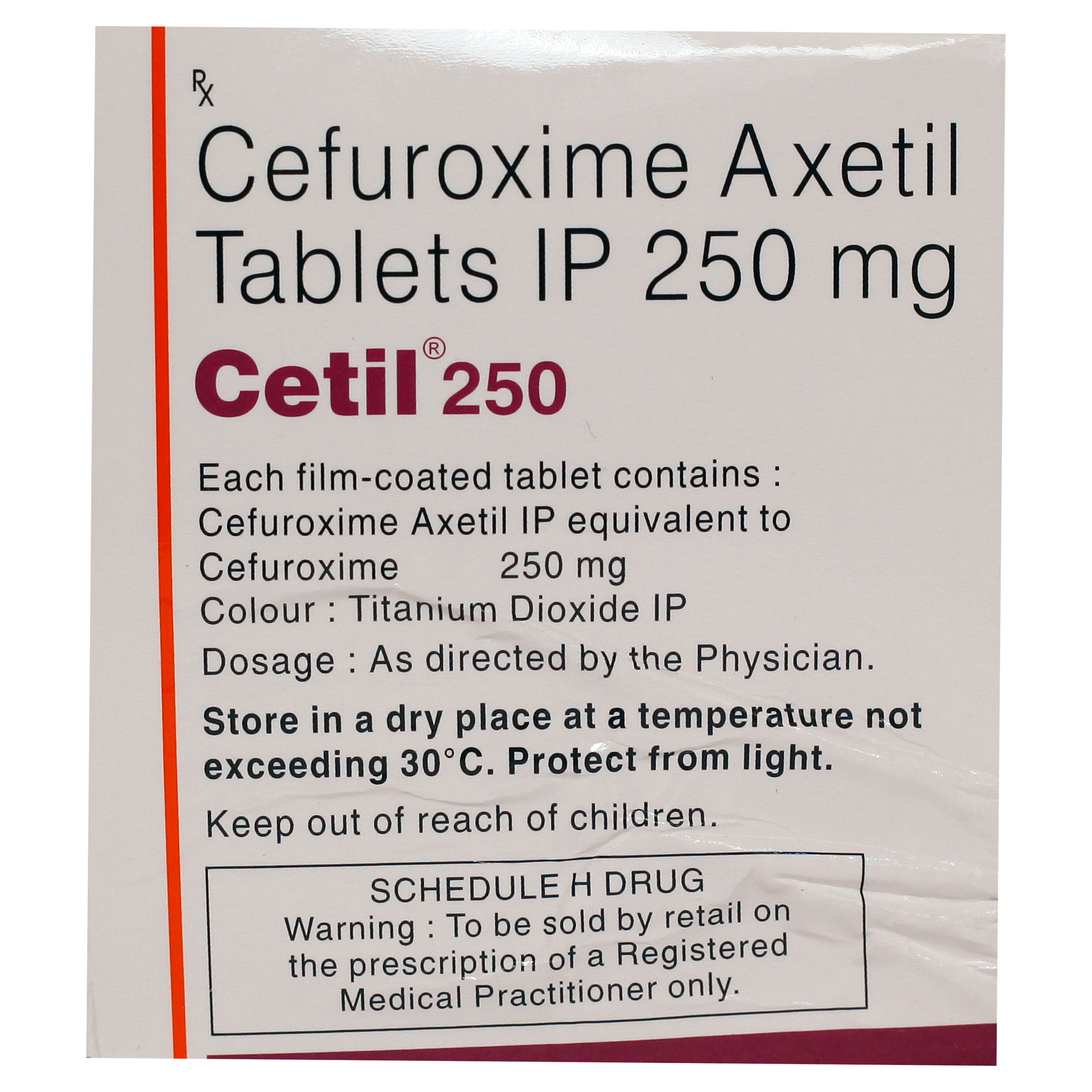Cetil 250 Tablet | Uses, Side Effects, Price | Apollo Pharmacy