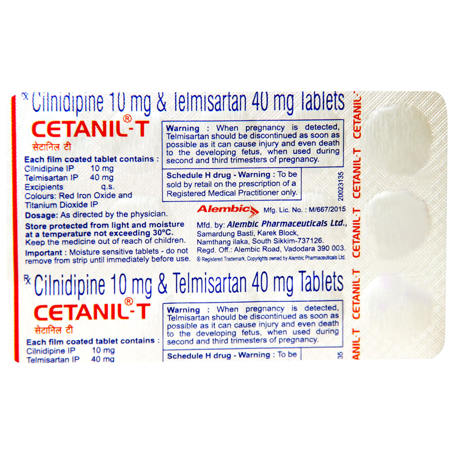 Cetanil T Tablet 10's Price, Uses, Side Effects, Composition - Apollo ...