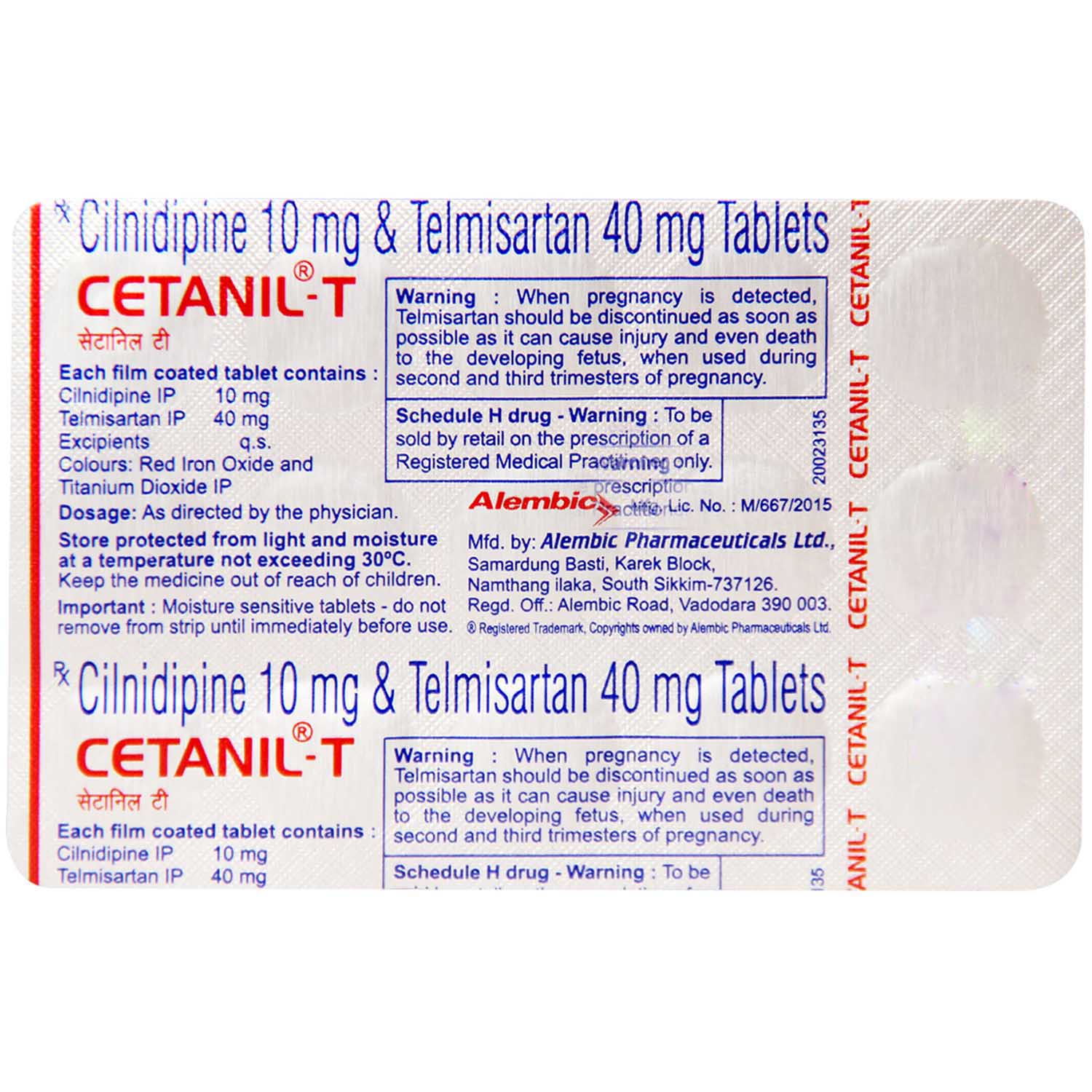 Cetanil T Tablet 10's Price, Uses, Side Effects, Composition - Apollo ...