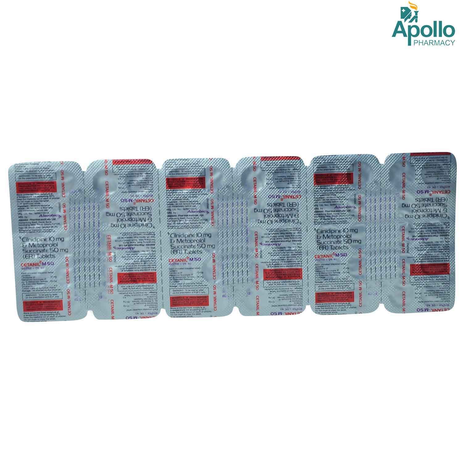 Cetanil-M 50 Tablet 10's Price, Uses, Side Effects, Composition ...