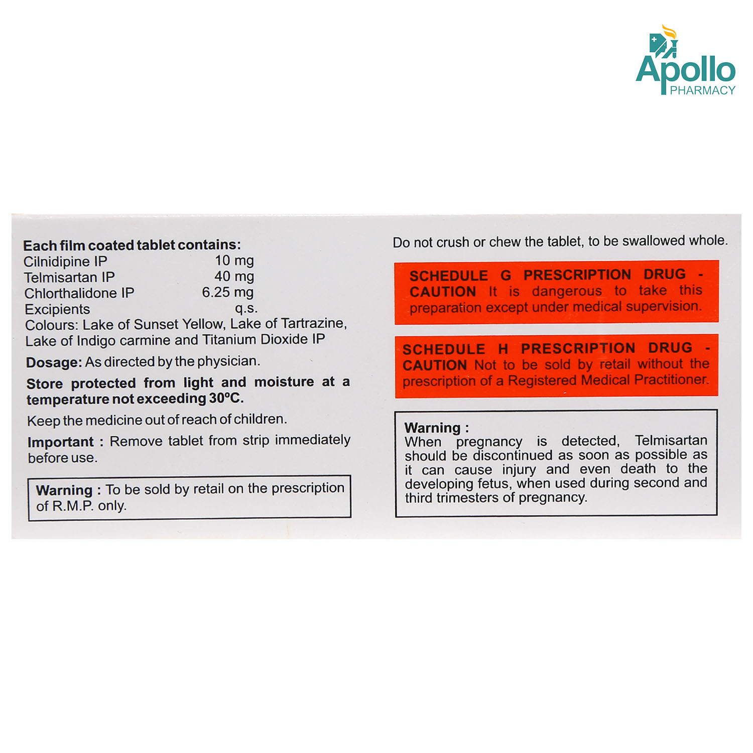 Cetanil Trio 6.25 Tablet 10's Price, Uses, Side Effects, Composition ...