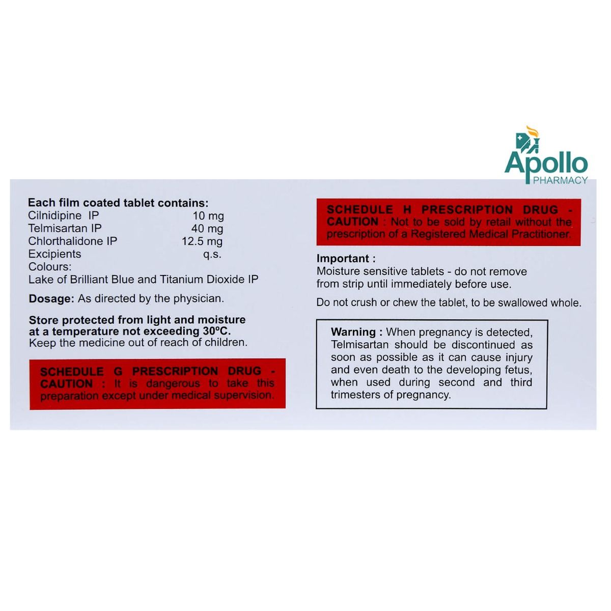 Cetanil Trio 12.5 Tablet 10's Price, Uses, Side Effects, Composition ...