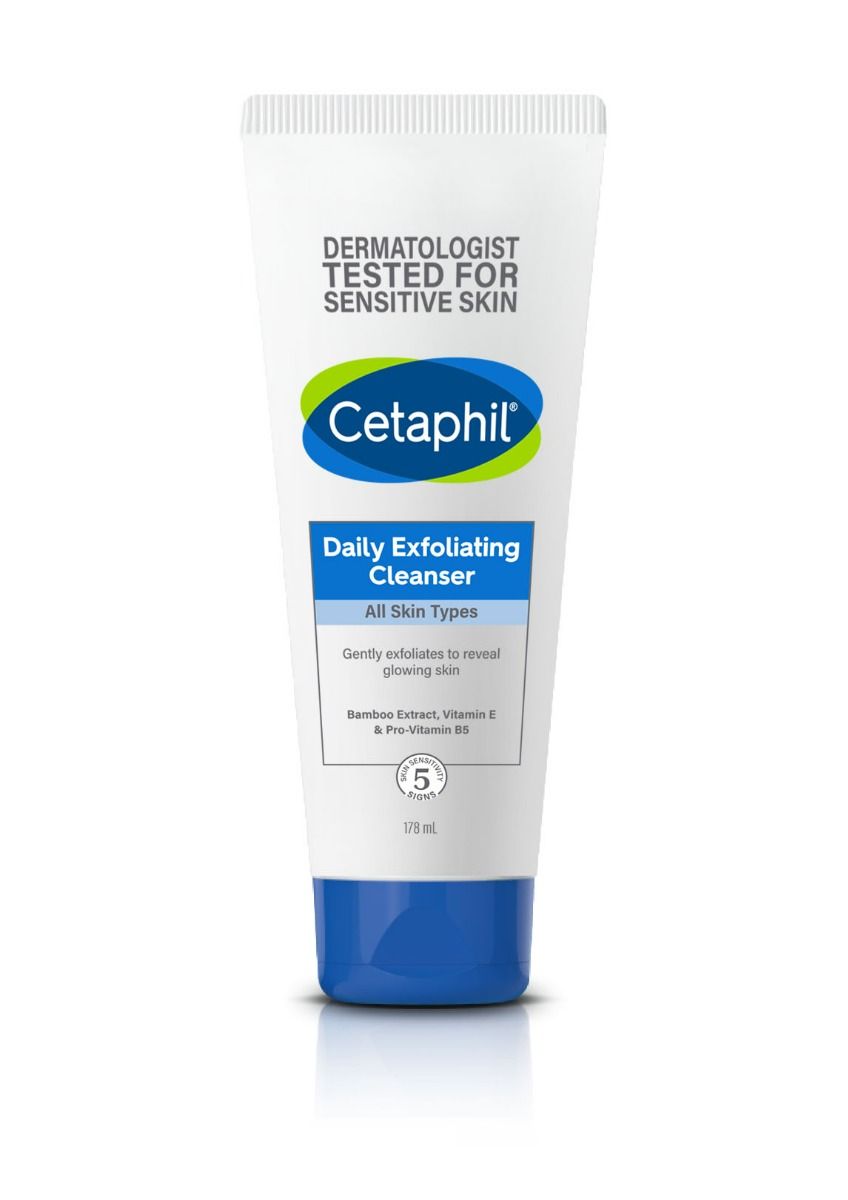 Cetaphil Daily Exfoliating Cleanser, 178 ml Price, Uses, Side Effects ...