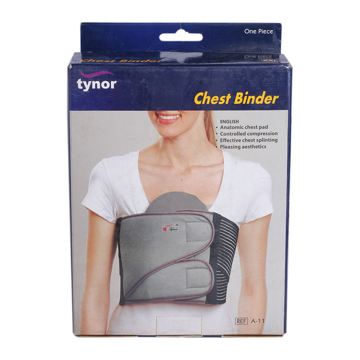 Tynor Chest Binder XXL, 1 Count Price, Uses, Side Effects, Composition ...