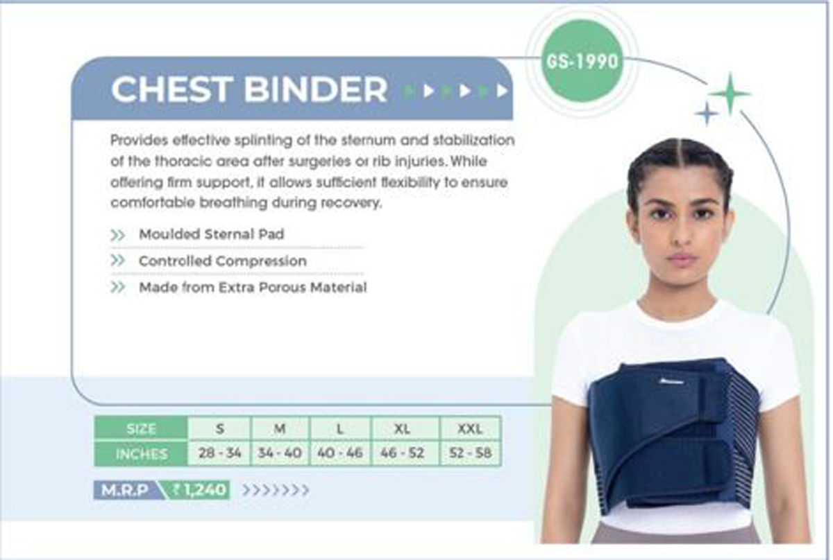 Buy Romson Chest Binder XXL, 1 Count | 19 Minutes Delivery | Apollo ...