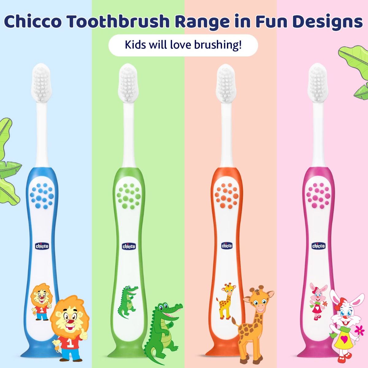 Chicco Extrasoft Orange Toothbrush for 3-8 Year Kids, 1 Count Price ...