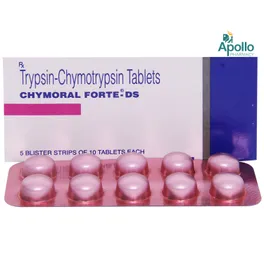 Chymoral Forte DS Tablet | Uses, Side Effects, Price | Apollo Pharmacy