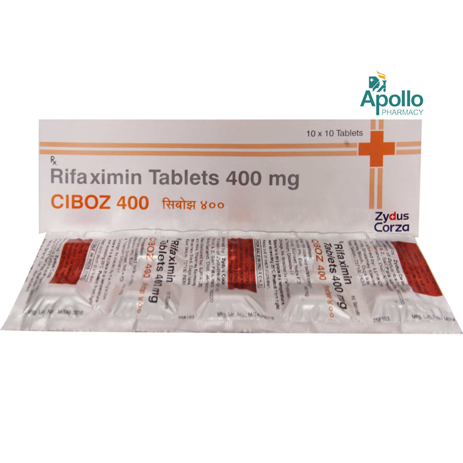 Ciboz 400 Tablet 10's Price, Uses, Side Effects, Composition - Apollo ...