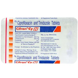 Cifran CT H Tablet | Uses, Side Effects, Price | Apollo Pharmacy