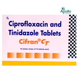 Cifran CT Tablet | Uses, Side Effects, Price | Apollo Pharmacy