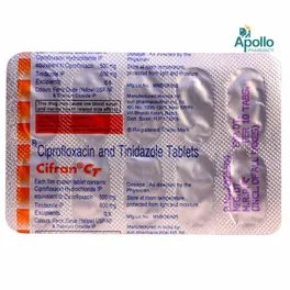 Cifran CT Tablet | Uses, Side Effects, Price | Apollo Pharmacy