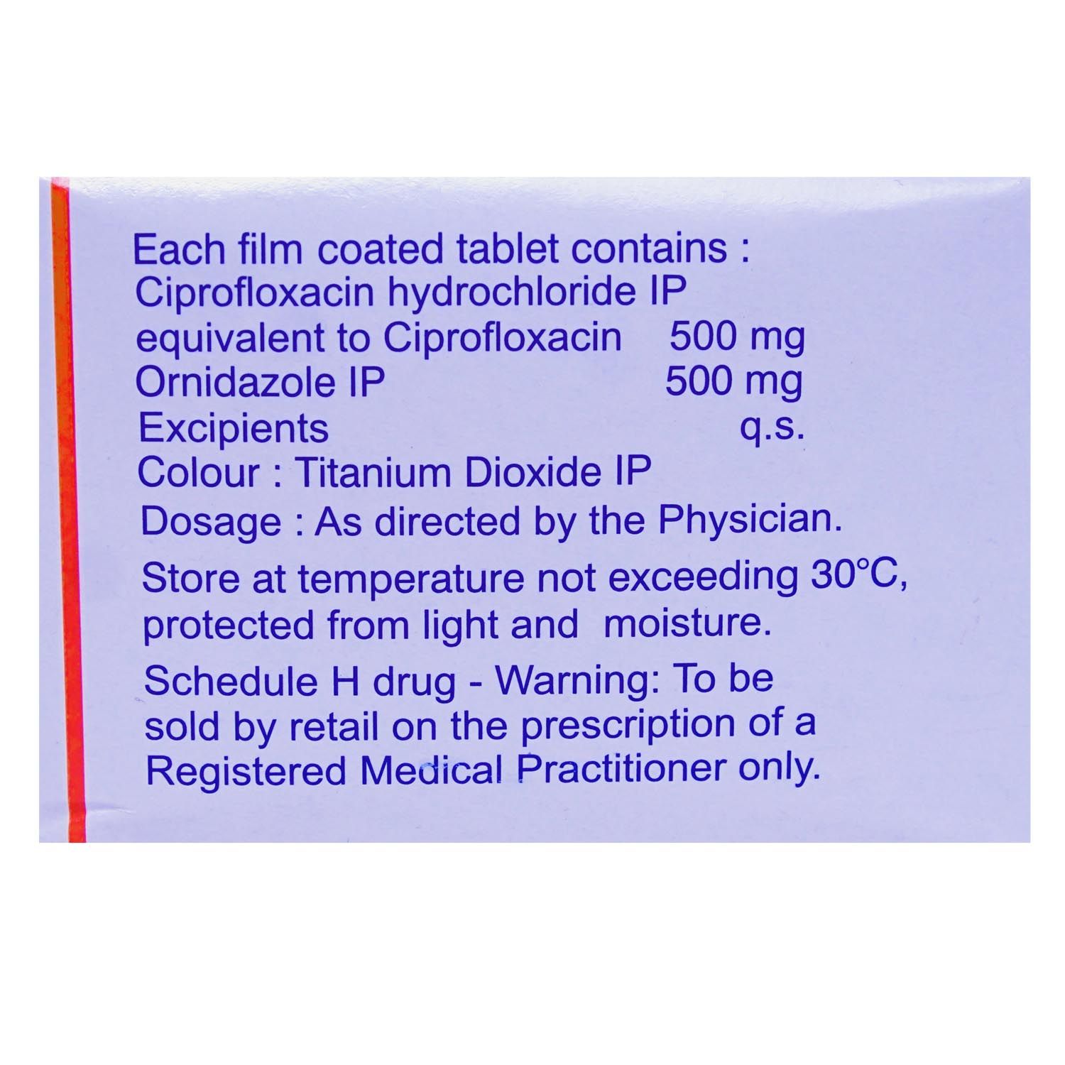 Cifran-OZ Tablet 10's Price, Uses, Side Effects, Composition - Apollo ...