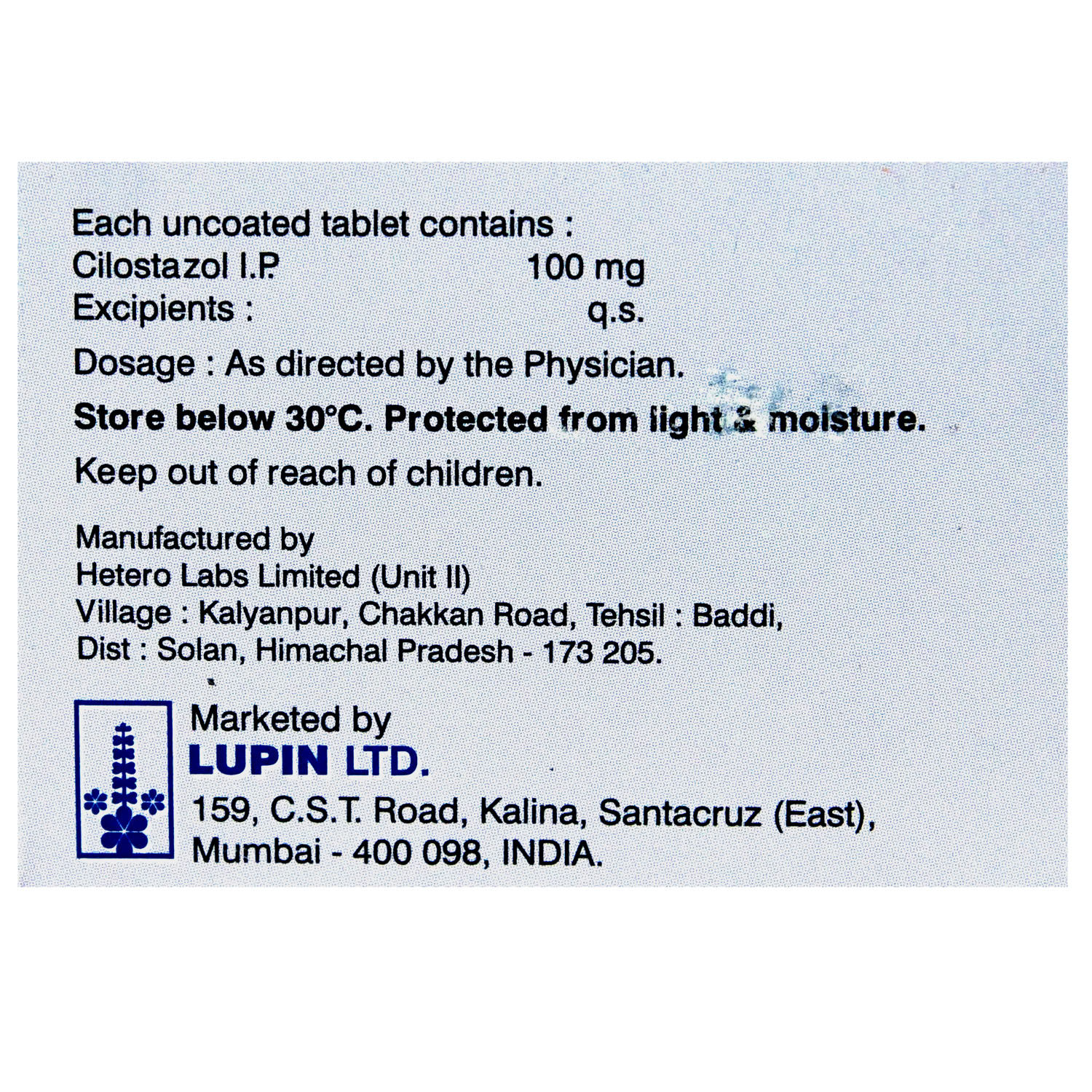 Cilodoc 100 Tablet | Uses, Side Effects, Price | Apollo Pharmacy