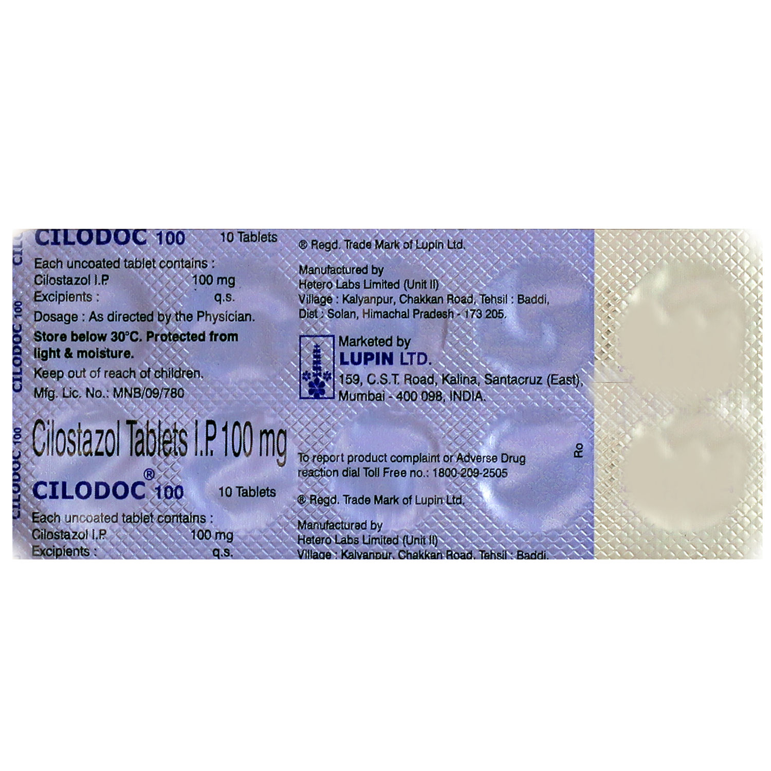 Cilodoc 100 Tablet 10's Price, Uses, Side Effects, Composition - Apollo ...