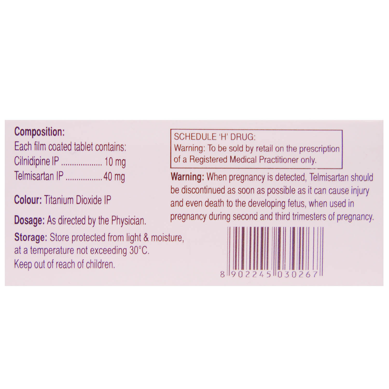 Cilacar T Tablet 10's Price, Uses, Side Effects, Composition - Apollo ...