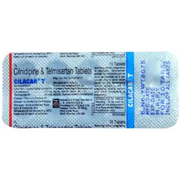 Cilacar T Tablet | Uses, Side Effects, Price | Apollo Pharmacy