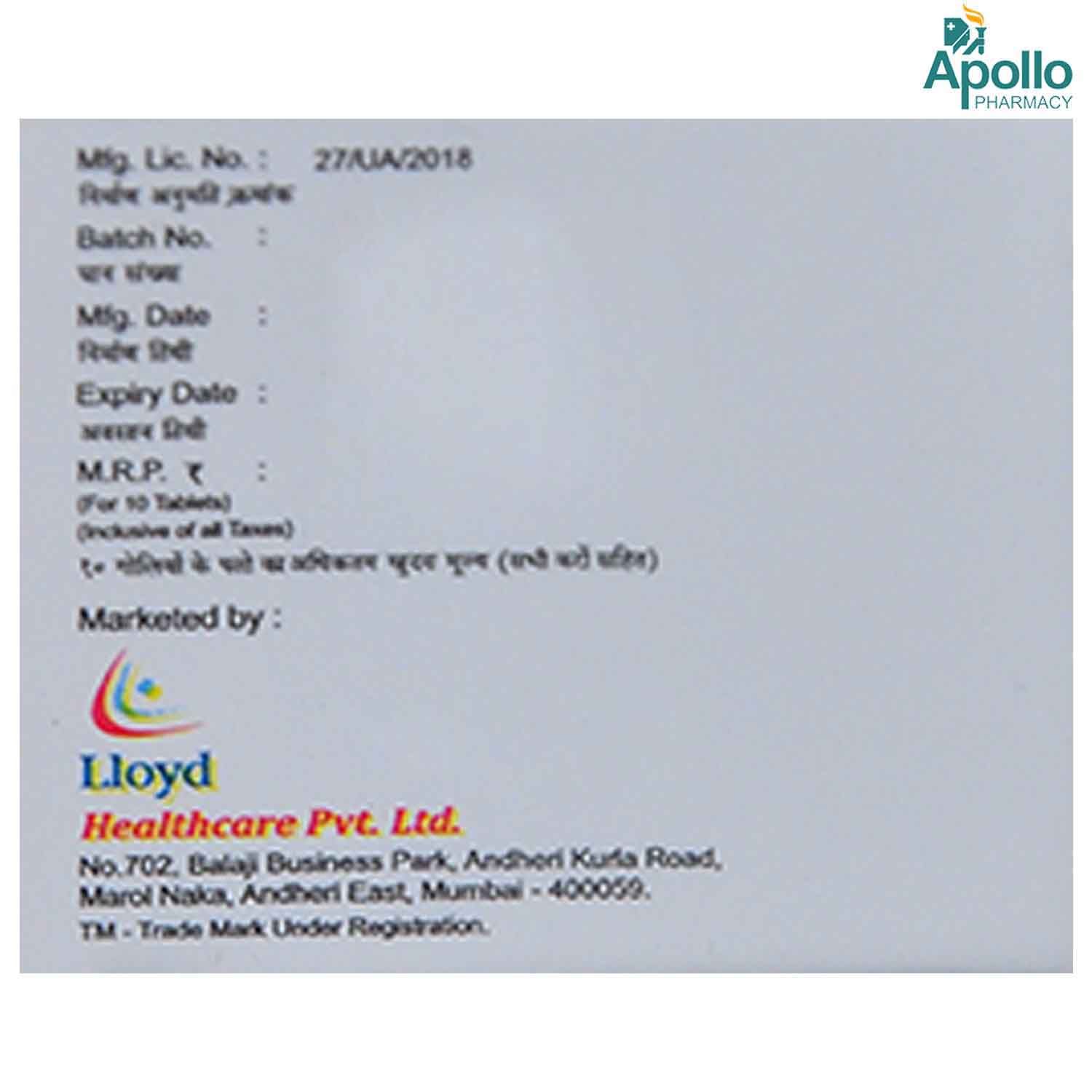 Cilidin 20 Tablet 10's Price, Uses, Side Effects, Composition - Apollo ...