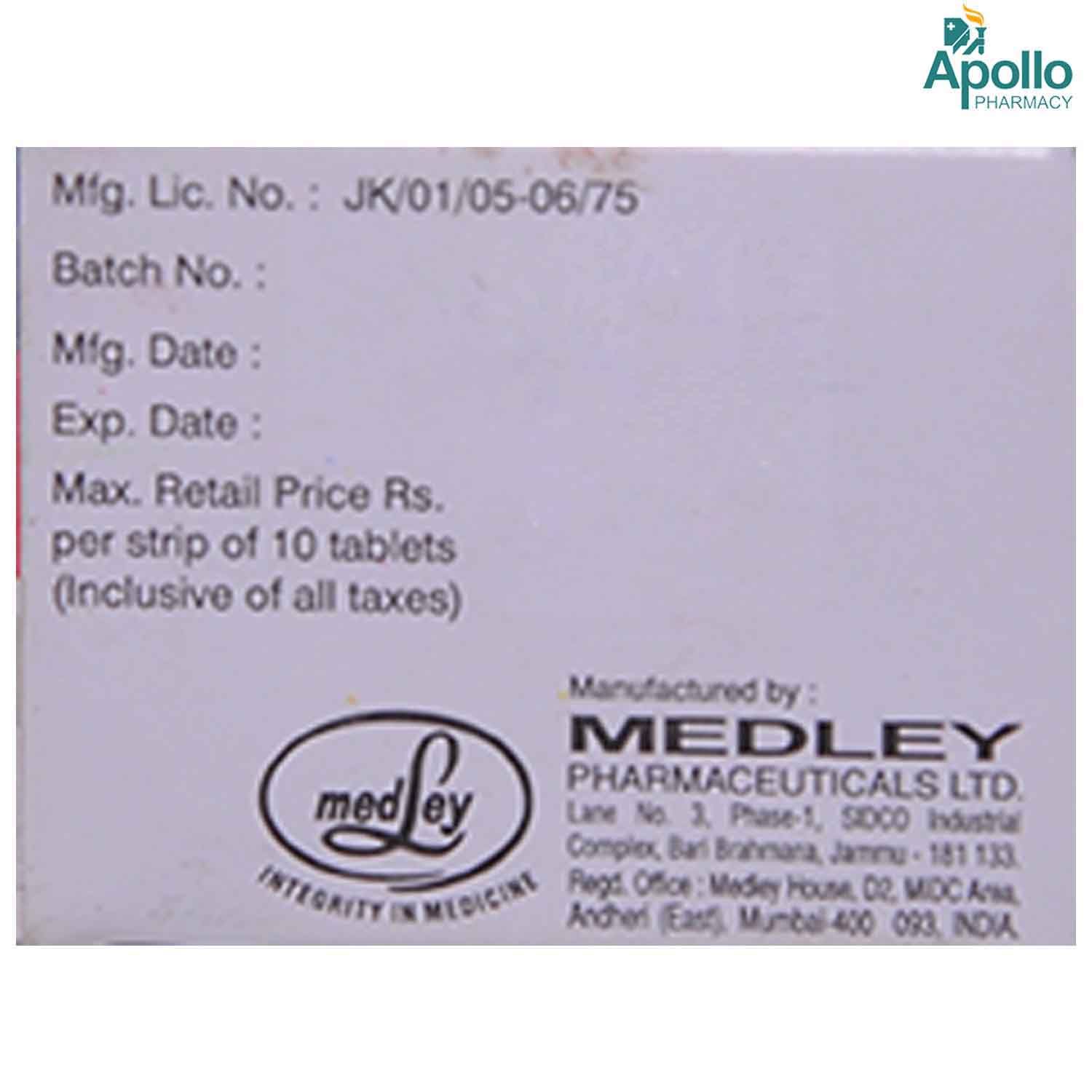 Cildip 10 Tablet 10's Price, Uses, Side Effects, Composition - Apollo ...