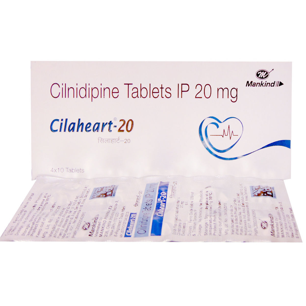 Cilaheart 20 Tablet 10's Price, Uses, Side Effects, Composition - Apollo Pharmacy
