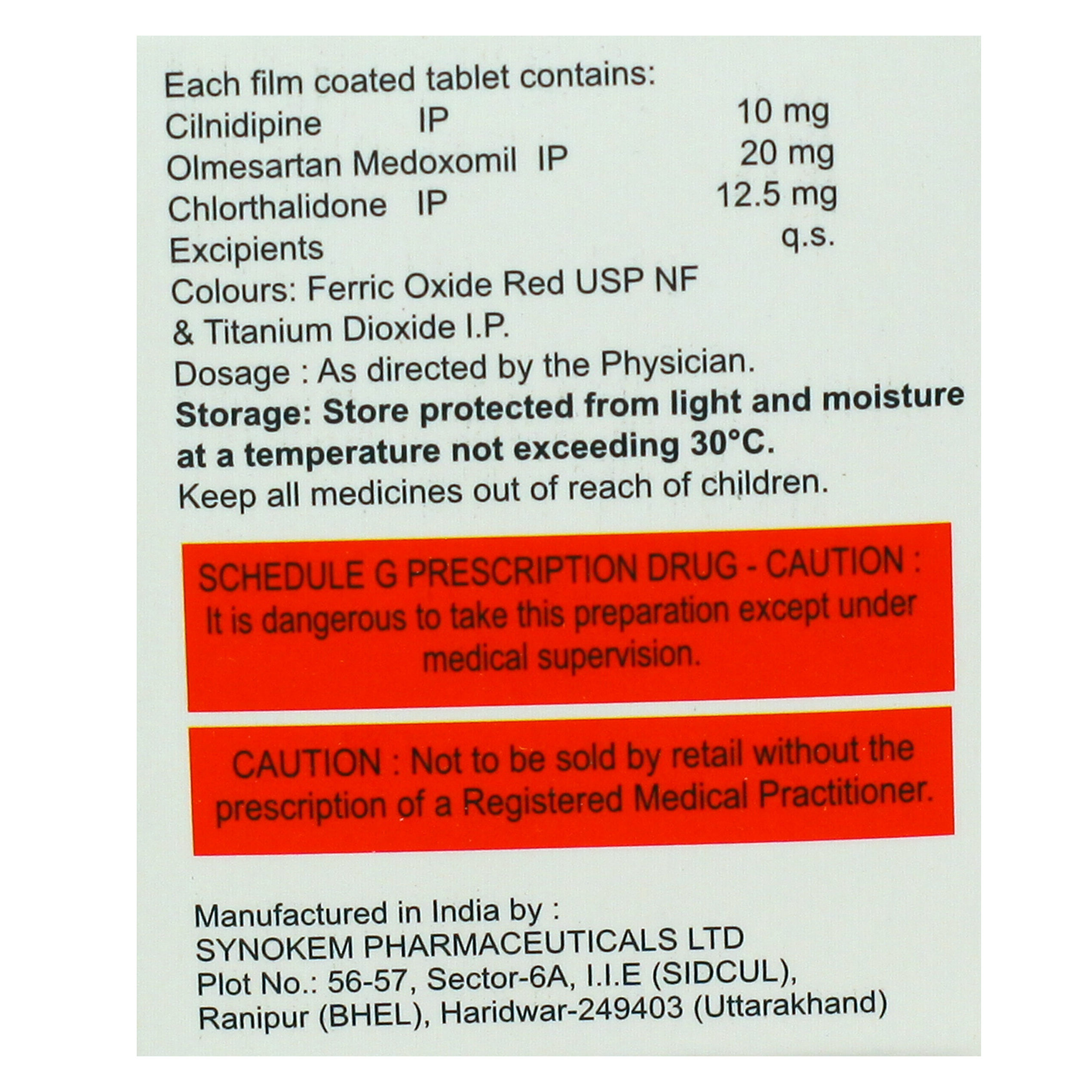 Cilidin Trio Tablet 10's Price, Uses, Side Effects, Composition ...