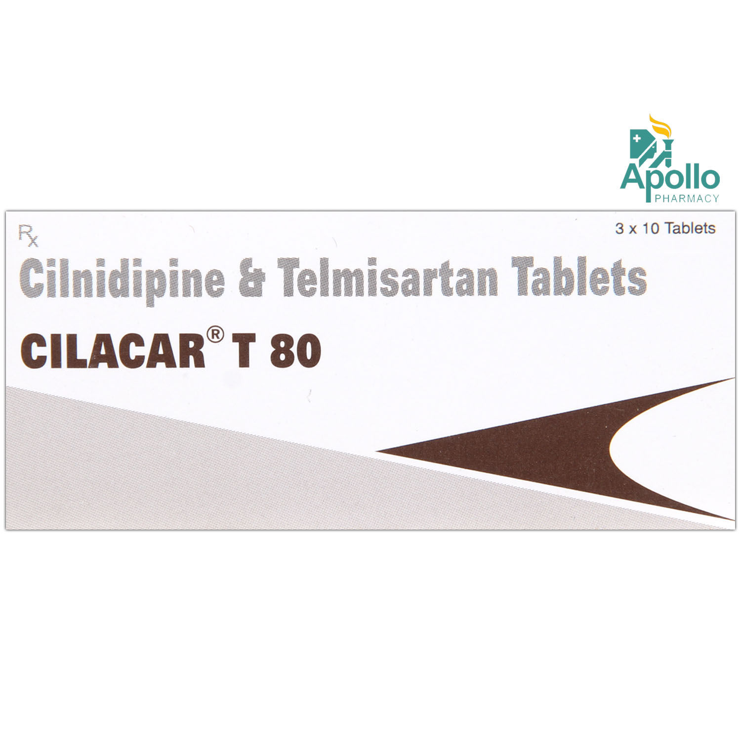 Cilacar T 80 Tablet | Uses, Side Effects, Price | Apollo Pharmacy