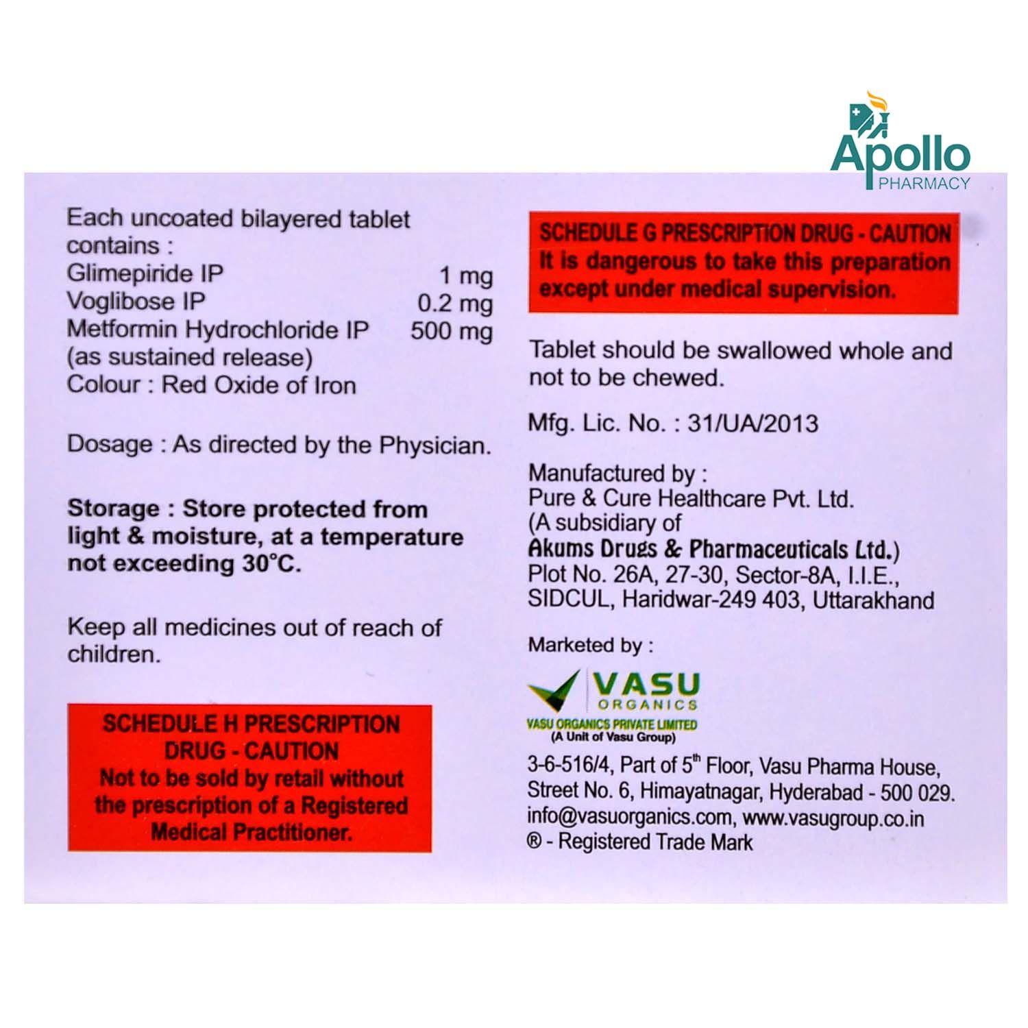 Cilvoryl MV1 Tablet 10's Price, Uses, Side Effects, Composition ...