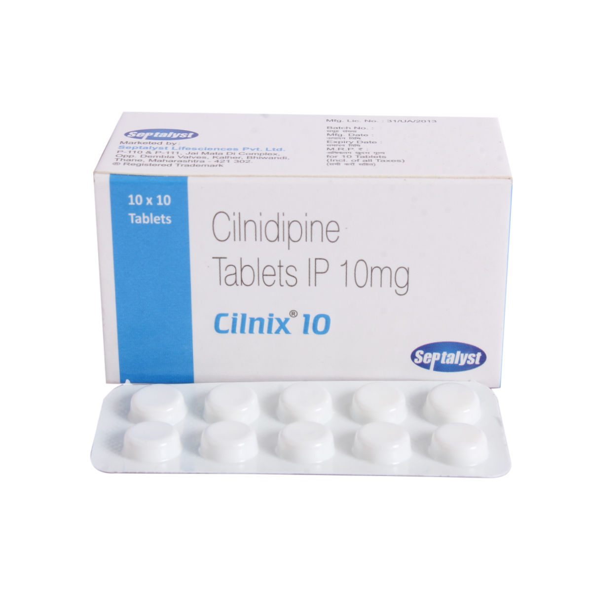 Cilnix 10 Tablet | Uses, Side Effects, Price | Apollo Pharmacy