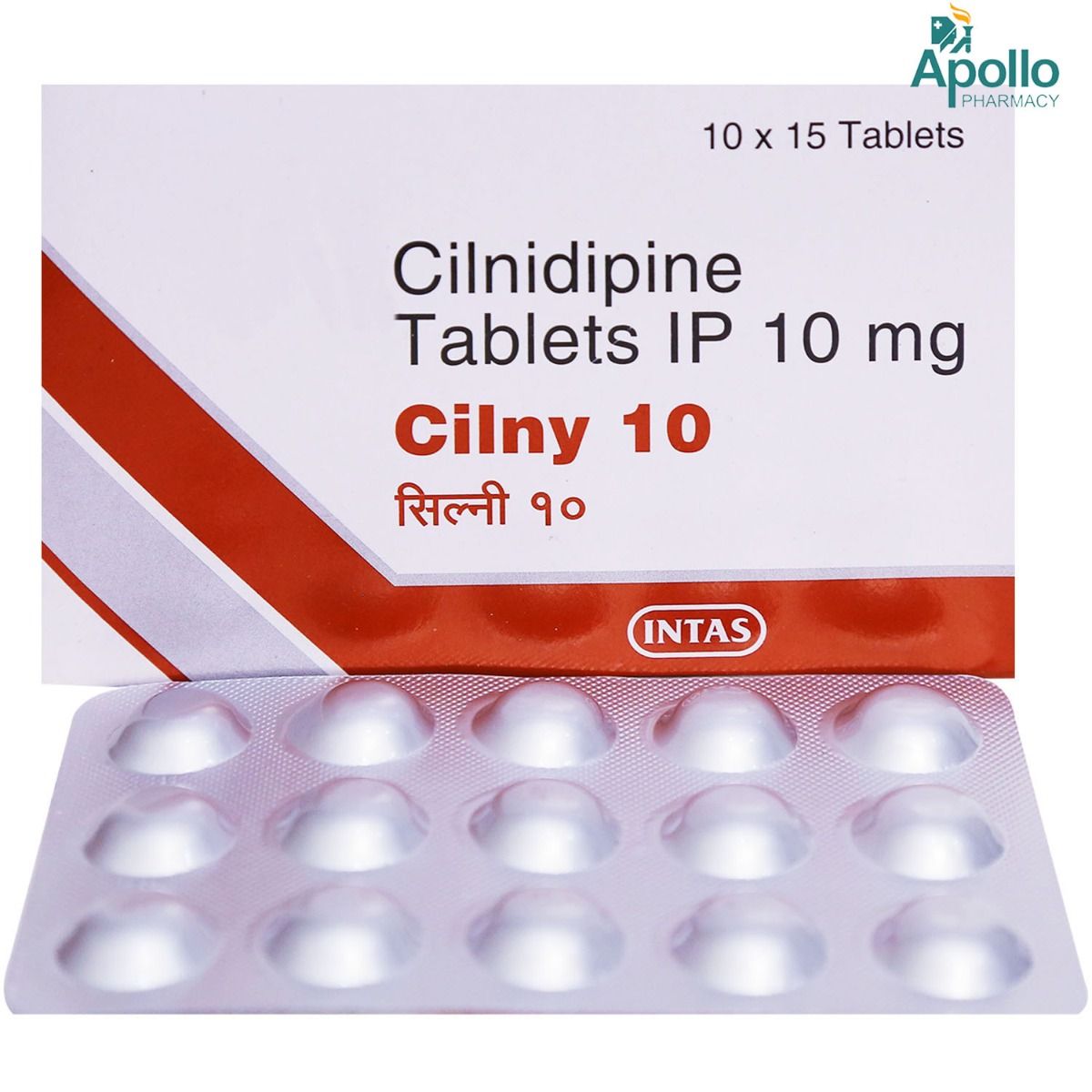 Cilny 10 Tablet 15's Price, Uses, Side Effects, Composition - Apollo ...