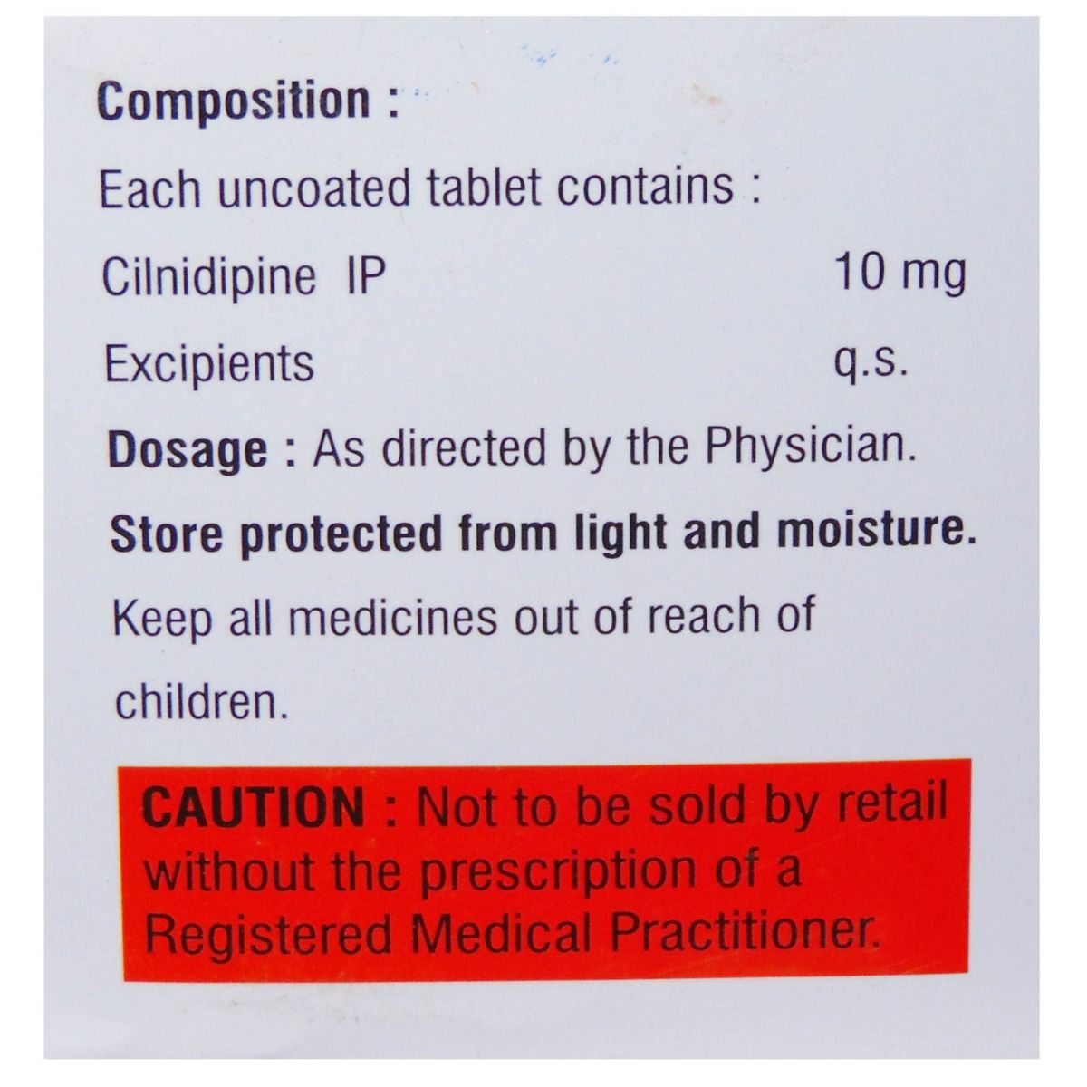 Cilory 10 mg Tablet | Uses, Side Effects, Price | Apollo Pharmacy