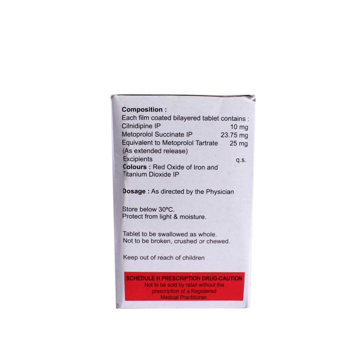 Cilamet XL 10/25 Tablet | Uses, Side Effects, Price | Apollo Pharmacy