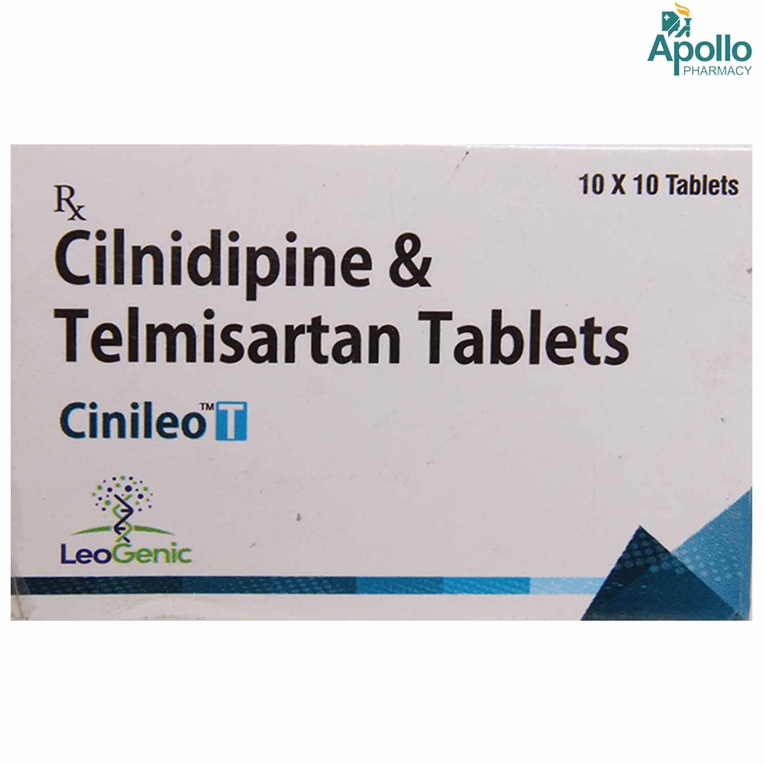 Cinileo T 10/40mg Tablet | Uses, Side Effects, Price | Apollo Pharmacy