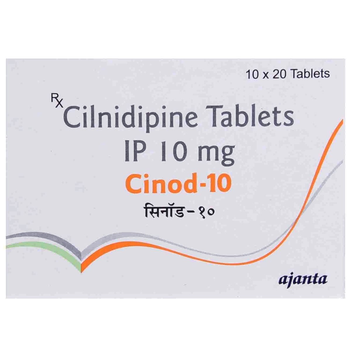 Cinod-10 Tablet 20's Price, Uses, Side Effects, Composition - Apollo ...