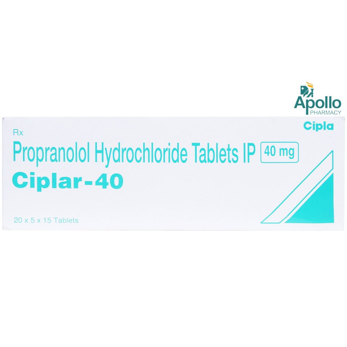 Ciplar-40 Tablet | Uses, Side Effects, Price | Apollo Pharmacy
