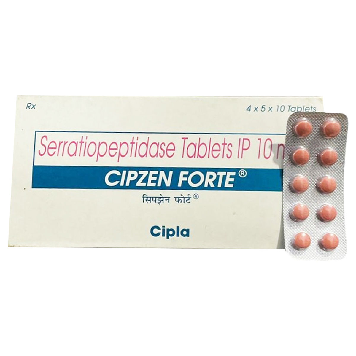 Cipzen 10 mg Forte Tablet | Uses, Side Effects, Price | Apollo Pharmacy