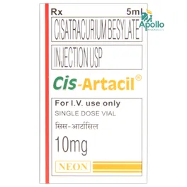 Cis-Artacil 10mg Injection 5ml | Uses, Side Effects, Price | Apollo ...