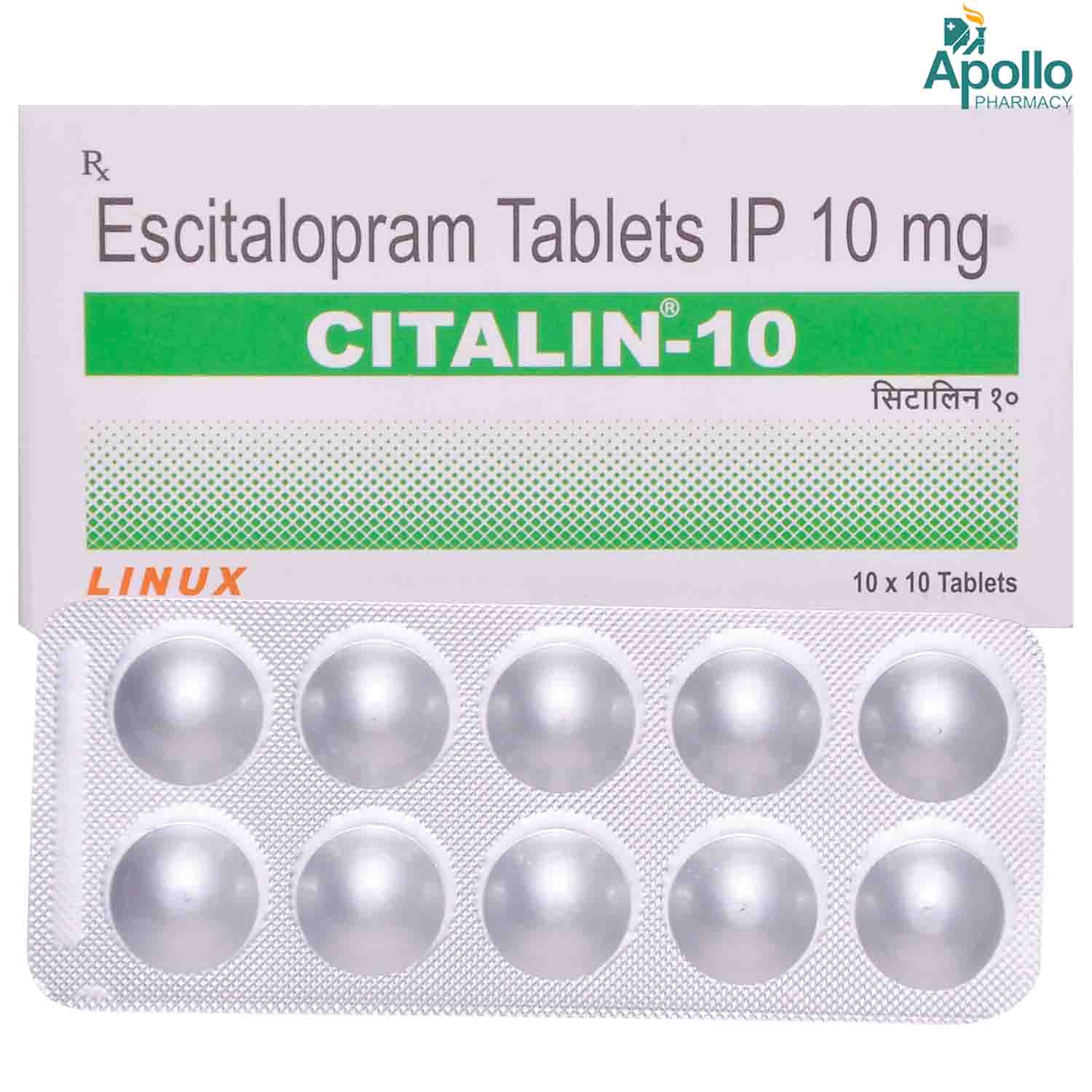 Citalin-10 Tablet | Uses, Side Effects, Price | Apollo Pharmacy