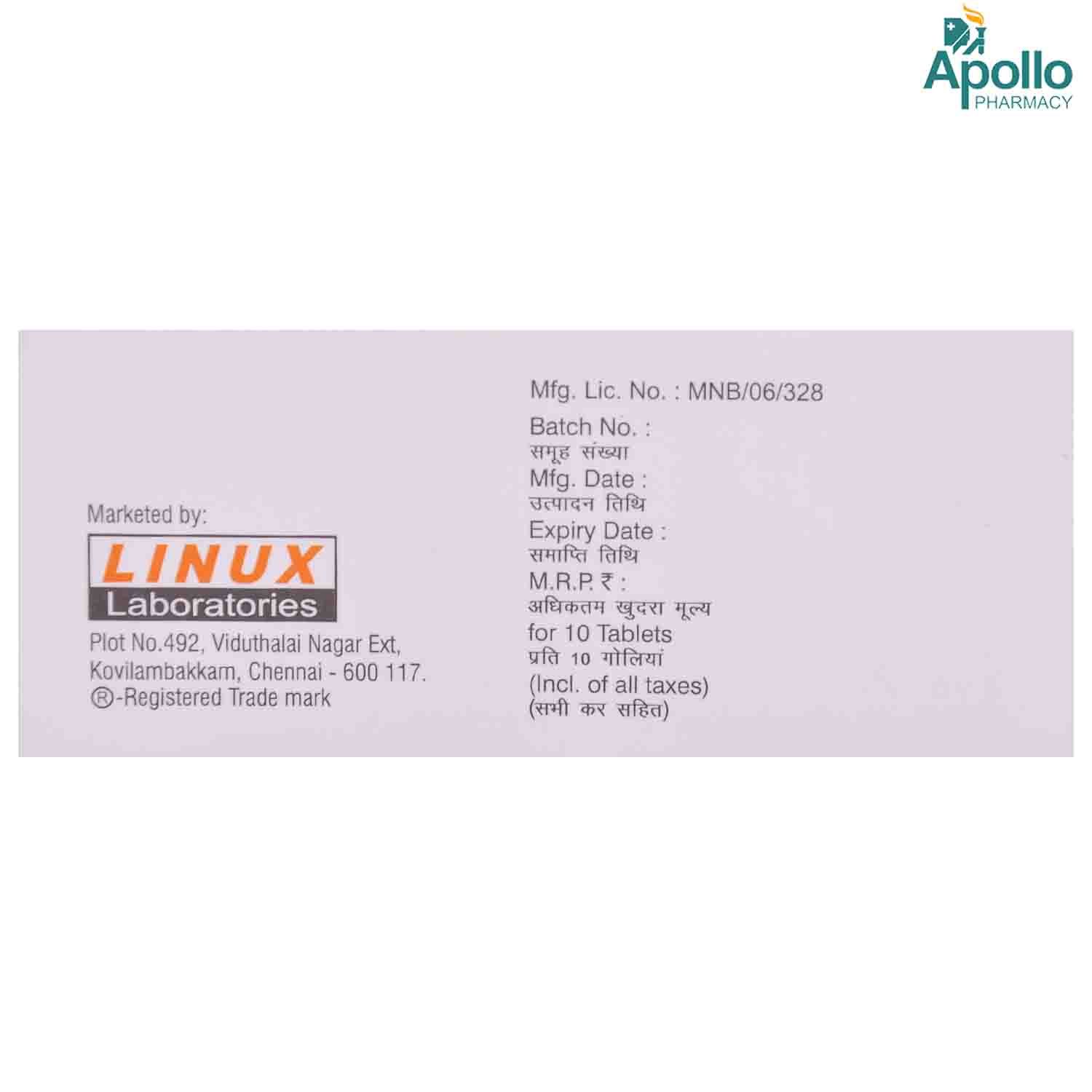 Citalin-10 Tablet 10's Price, Uses, Side Effects, Composition - Apollo ...