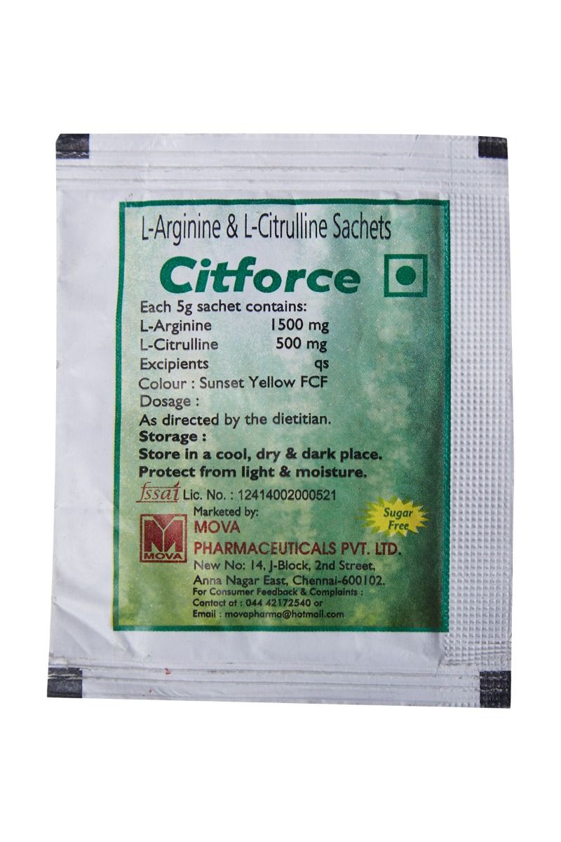 Citforce Sachet 5 gm | Uses, Side Effects, Price | Apollo Pharmacy