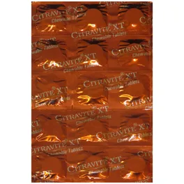 Buy Citravite XT Orange Chewable Tablet 15's | 19 Minutes Delivery ...