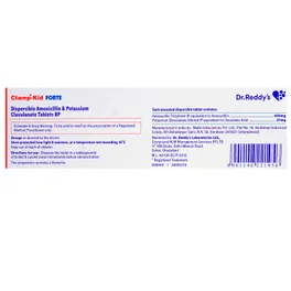 Clamp-Kid Forte Tablet | Uses, Side Effects, Price | Apollo Pharmacy