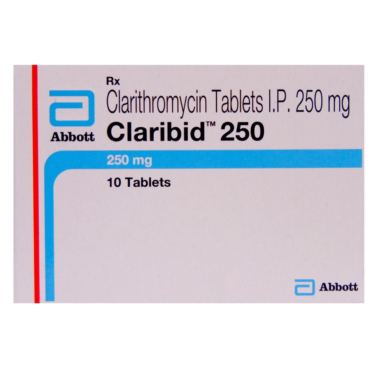 Claribid 250 Tablet 10's Price, Uses, Side Effects, Composition ...