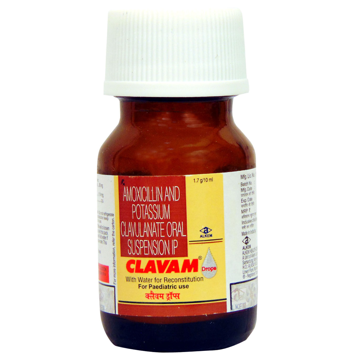 Clavam Drops 10 ml Price, Uses, Side Effects, Composition - Apollo Pharmacy