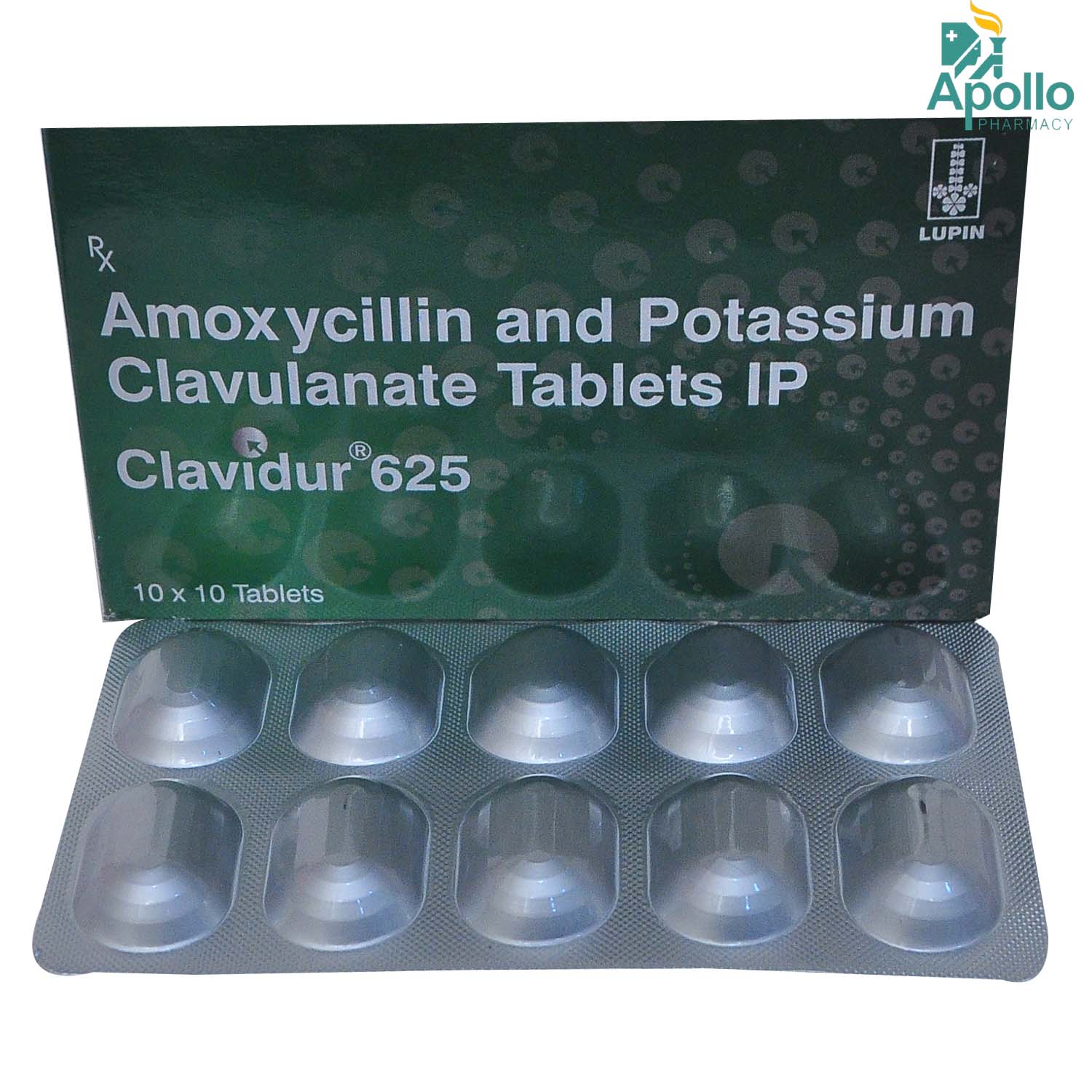 Clavidur 625 mg Tablet 6's Price, Uses, Side Effects, Composition ...