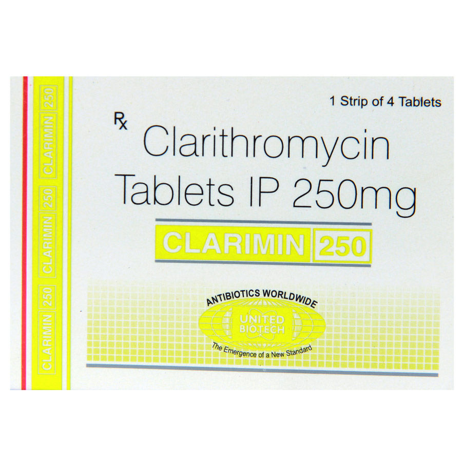 Clarimin 250 mg Tablet | Uses, Side Effects, Price | Apollo Pharmacy