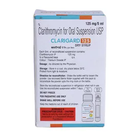 Clarigard 125 Banana Dry Syrup | Uses, Side Effects, Price | Apollo ...