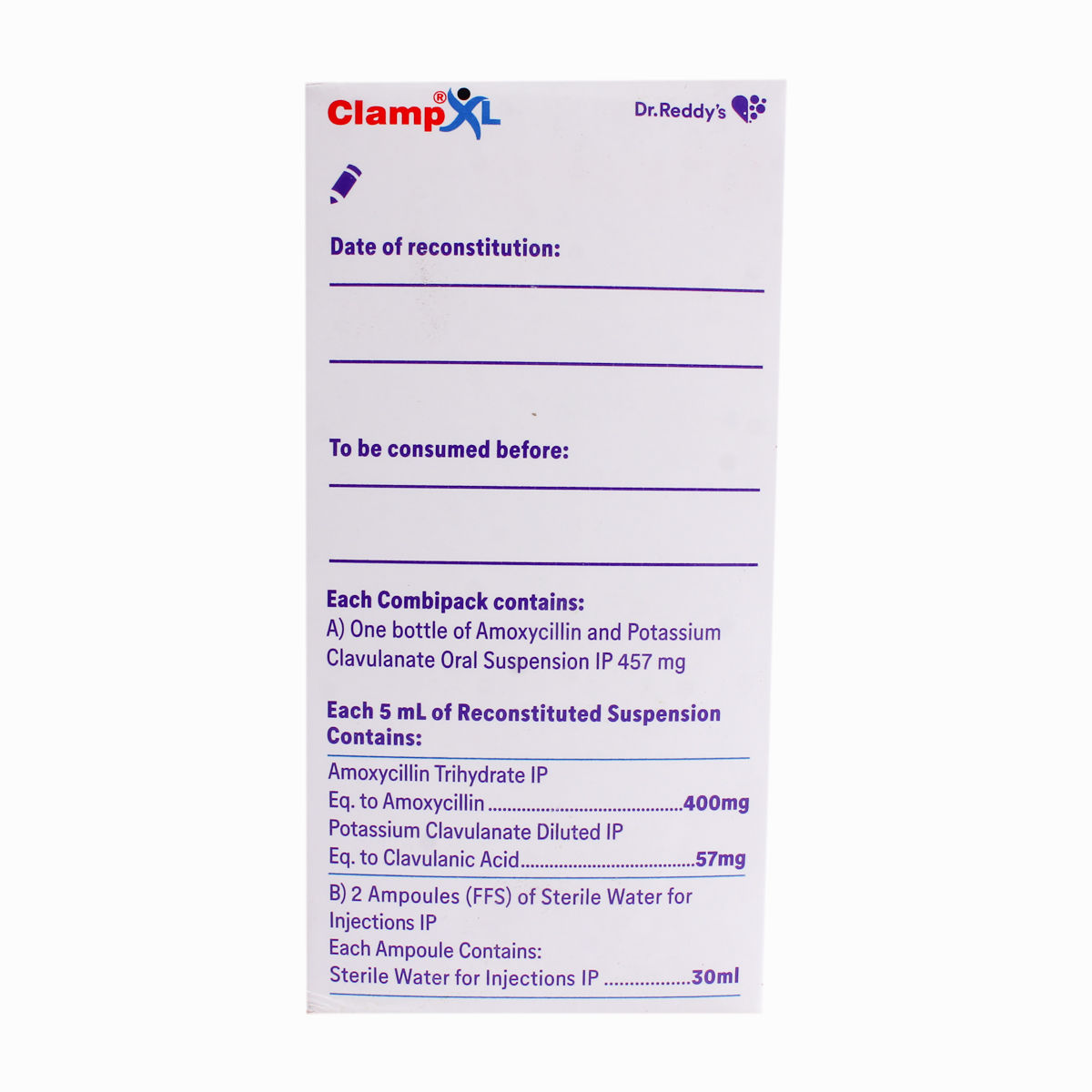 Clamp XL Oral Suspension | Uses, Side Effects, Price | Apollo Pharmacy