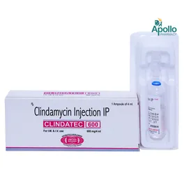 Clindatec 600 mg Injection 4 ml | Uses, Side Effects, Price | Apollo ...