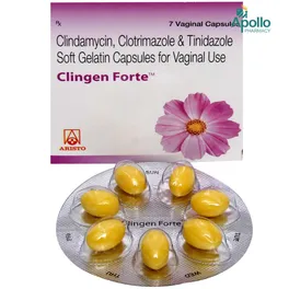 Clingen Forte Vaginal Capsule | Uses, Side Effects, Price | Apollo Pharmacy